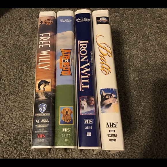 Other | Classic Lot Of 4 Vhs Movies Some Disney Titles | Poshmark
